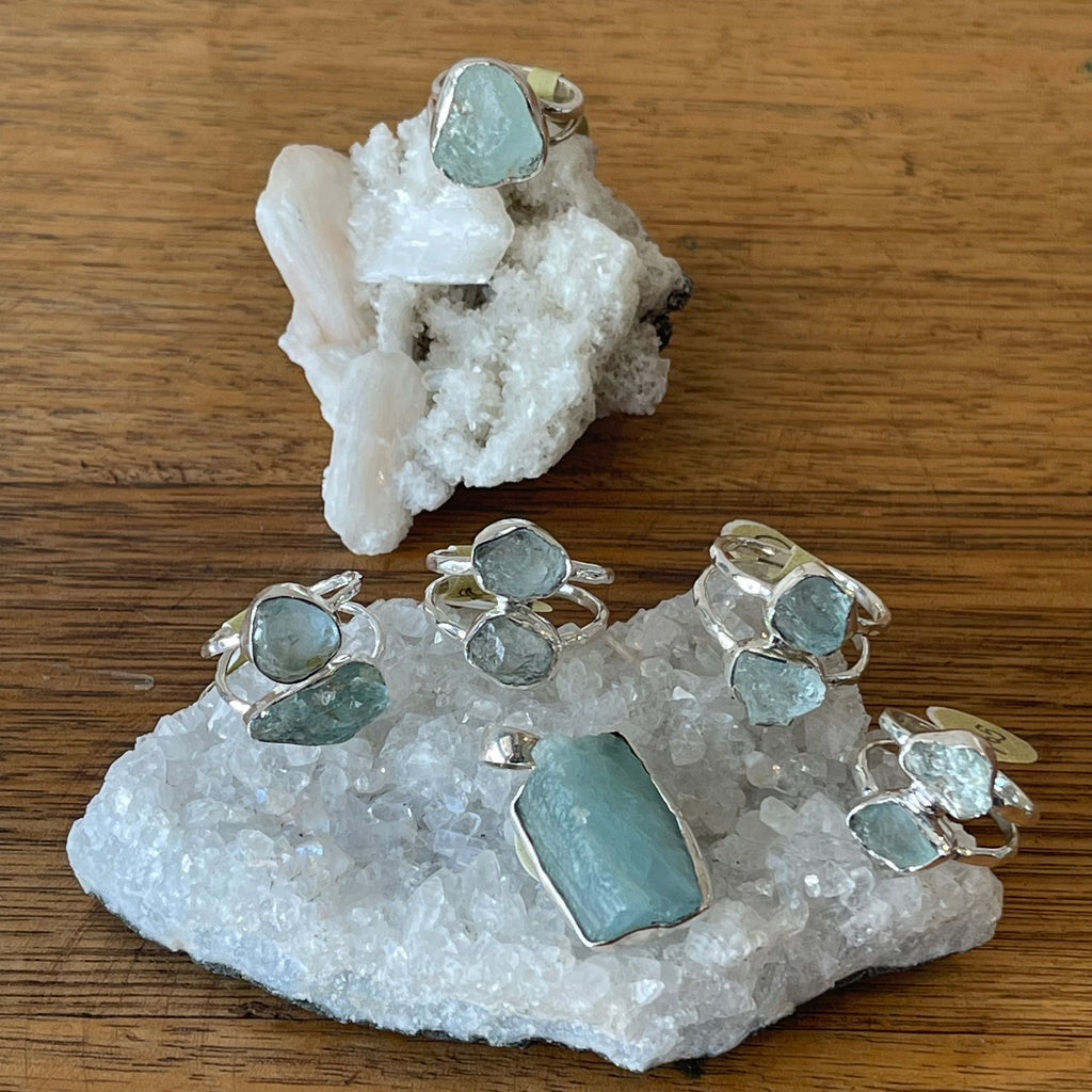 AQUAMARINE PENDANT | Raw – Sprinkle Emporium