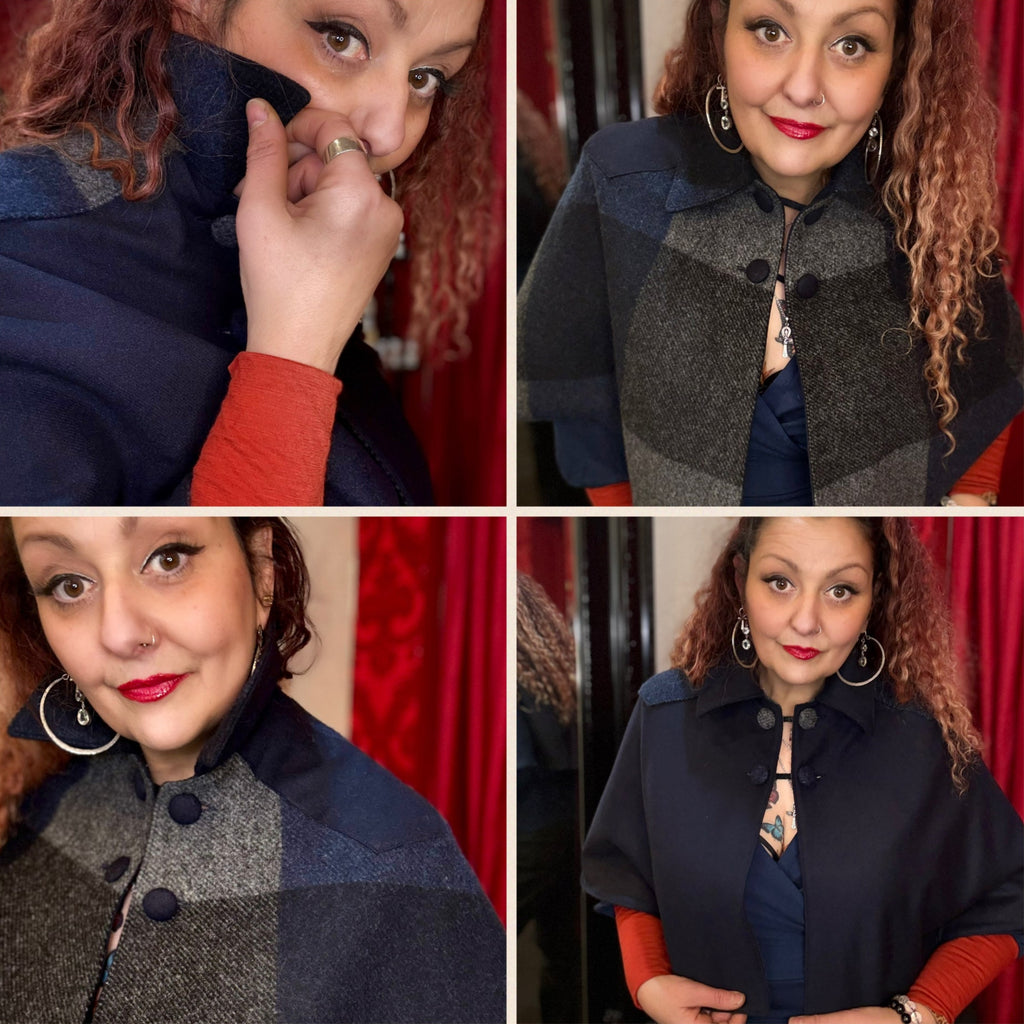 REVERSIBLE WOOL CAPE – Sprinkle Emporium